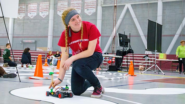 Rose-Hulman High School Autonomous Vehicle Challenge - MATLAB & Simulink