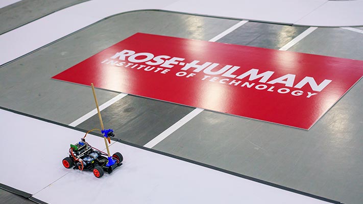 Rose-Hulman High School Autonomous Vehicle Challenge - MATLAB & Simulink