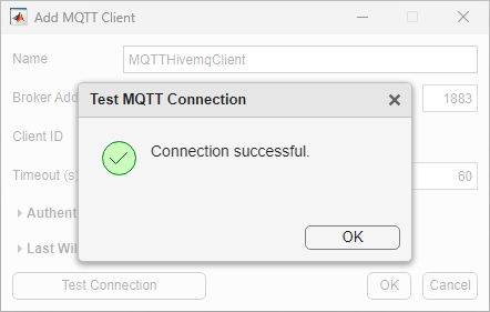 Configure MQTT Client in Simulink - MATLAB & Simulink