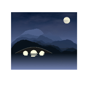 moon bridge - MATLAB Flipbook Mini Hack