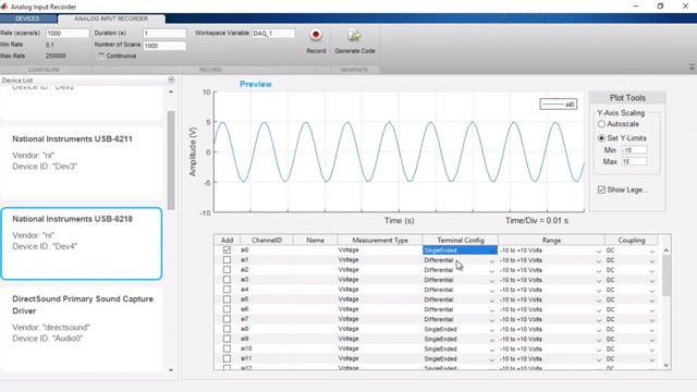 Data Acquisition Toolbox - MATLAB