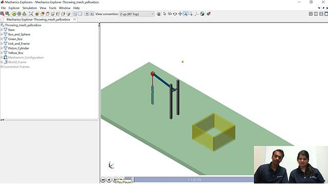 Simulating Robot Throwing Mechanisms - MATLAB & Simulink